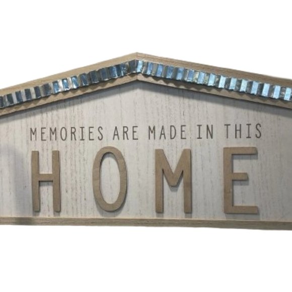 Wall Decor | Memories Are Made At Home Wall Art Size 18x1 | Poshmark